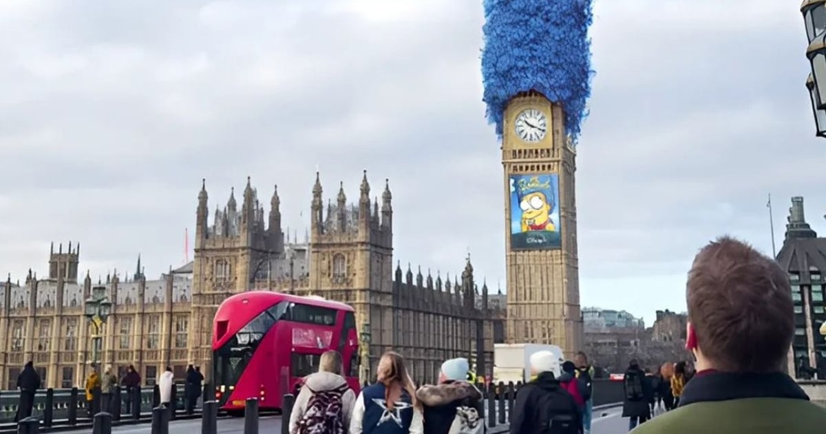 FOOH Ad Disney Plus "The Simpsons" Promo Big Ben