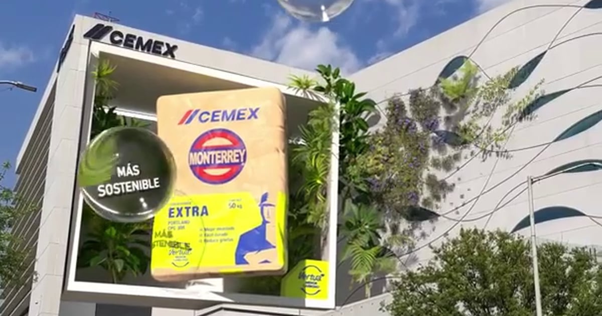 CGI Video Cemex Cement Revealed with Blooming Plants