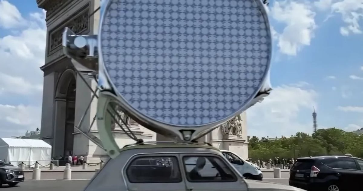 CGI Video AMIRI Snare Drum on Car in Paris