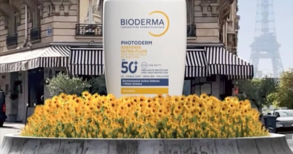 CGI Video Bioderma Giant Sunscreen Withstands Season Changes