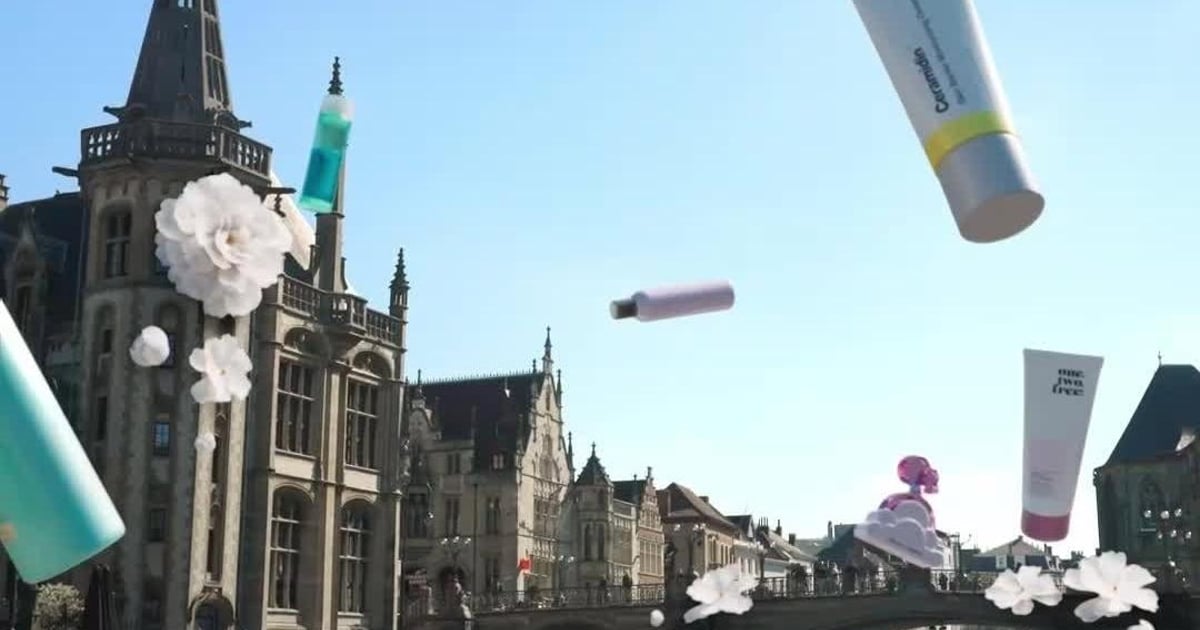 CGI Video Douglas Products Emerge as Giant Flowers Bloom
