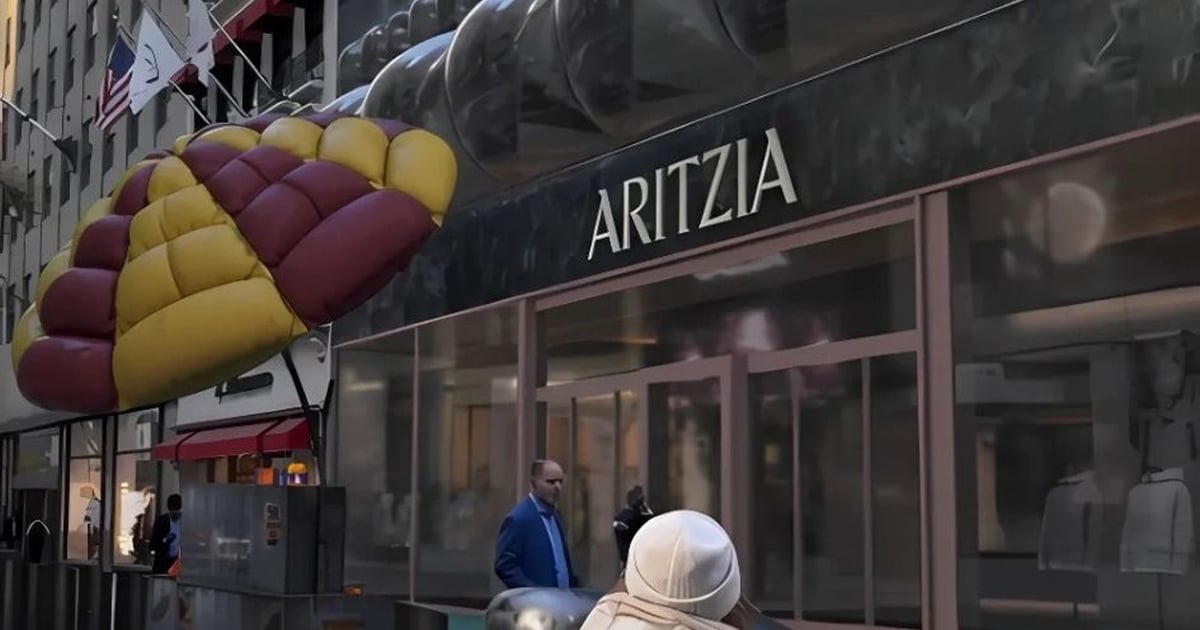 FOOH Ad Aritzia Objects Inflates like Puffer Jacket