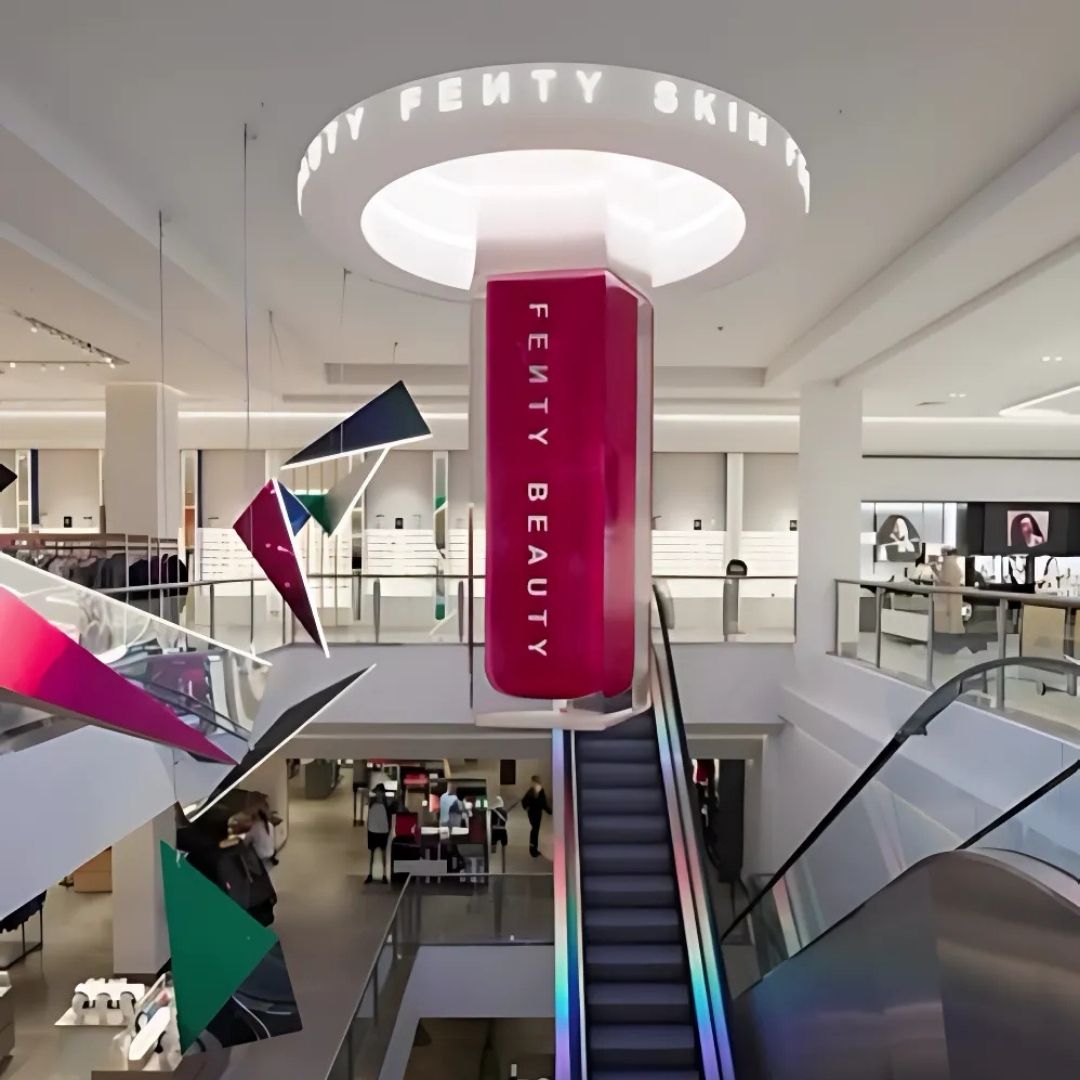 CGI Video Fenty Beauty Lip Gloss Descending at Mall