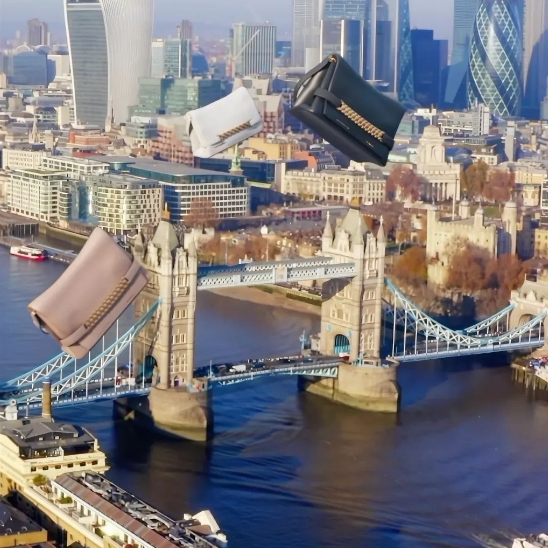 CGI Video Victoria Beckham Bags Landing in Central Park