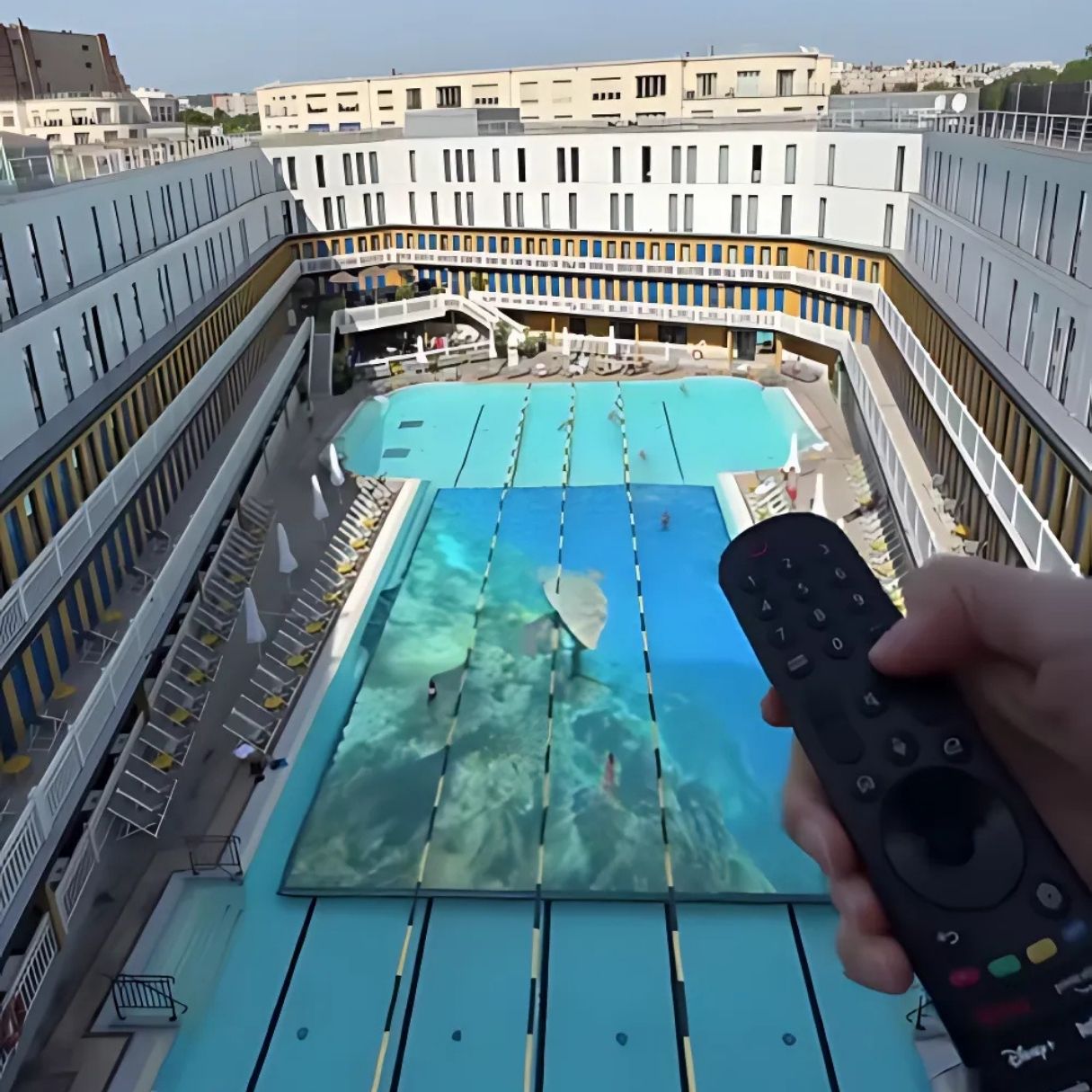 FOOH Ad OnePlus Metal Bar Inside Water Bubble Pops